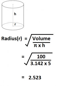 Cylinder Volume Calculator