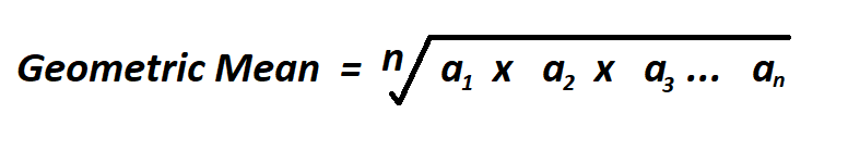 How To Calculate Geometric Mean 