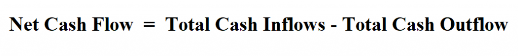 How To Calculate Net Cash Flow 