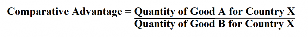 How To Calculate Comparative Advantage 