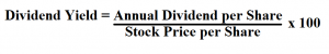 How to Calculate Dividend Yield.
