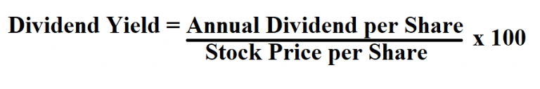 How to Calculate Dividend Yield.