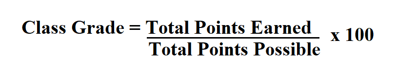 How To Calculate Class Grade 