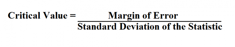 How To Calculate Critical Value 