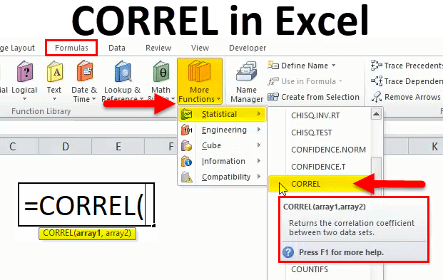 How to Calculate Correlation in Excel.