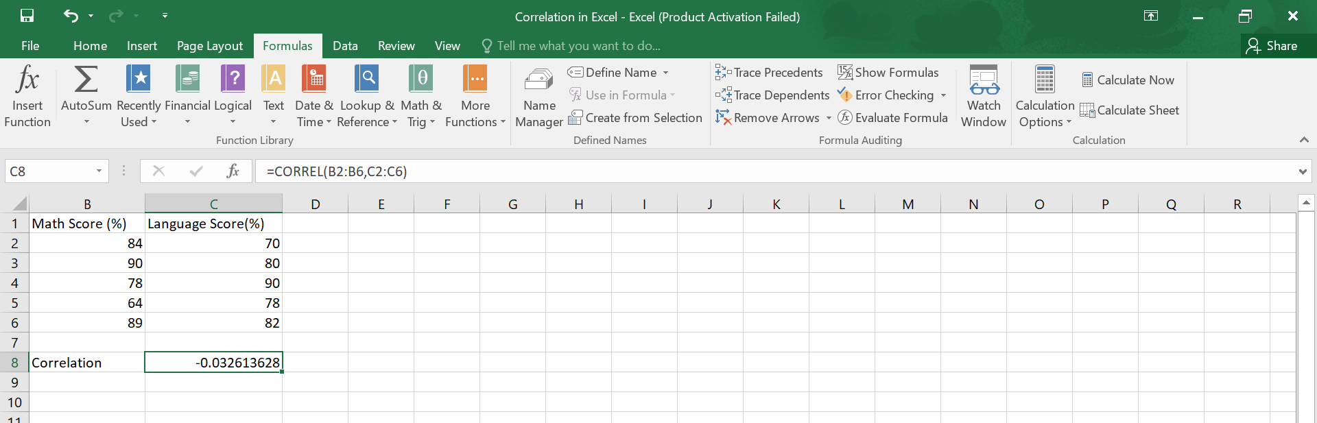 How to Calculate Correlation in Excel.